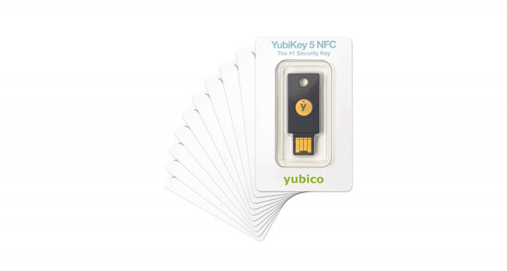 YubiKey 5 NFC - No1 security key in sales globally