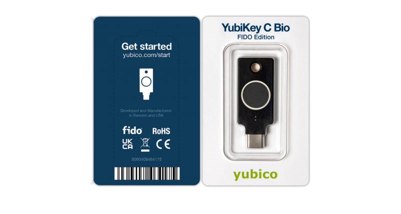 YubiKey C Bio - The gold standard in biometric authentication
