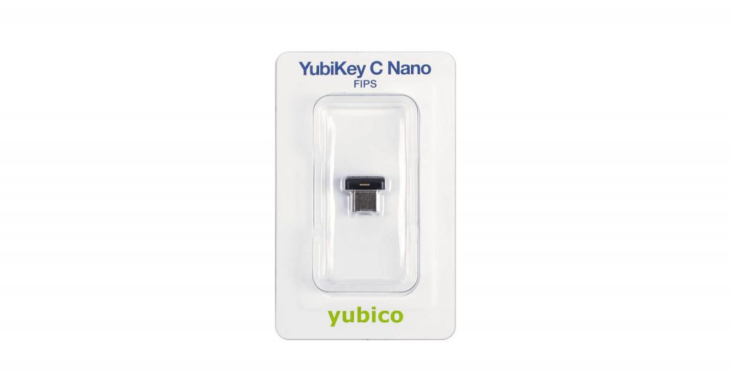YubiKey 5C Nano FIPS - Physical key, easy to setup, deploy and use