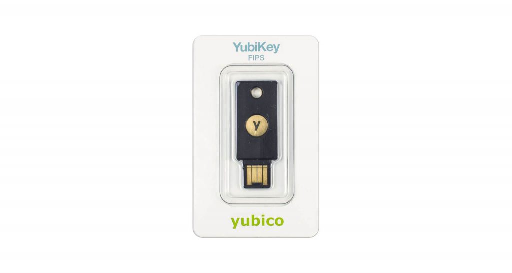 YubiKey 5 NFC FIPS - FIPS 140-2 validation, AAL3 assurance